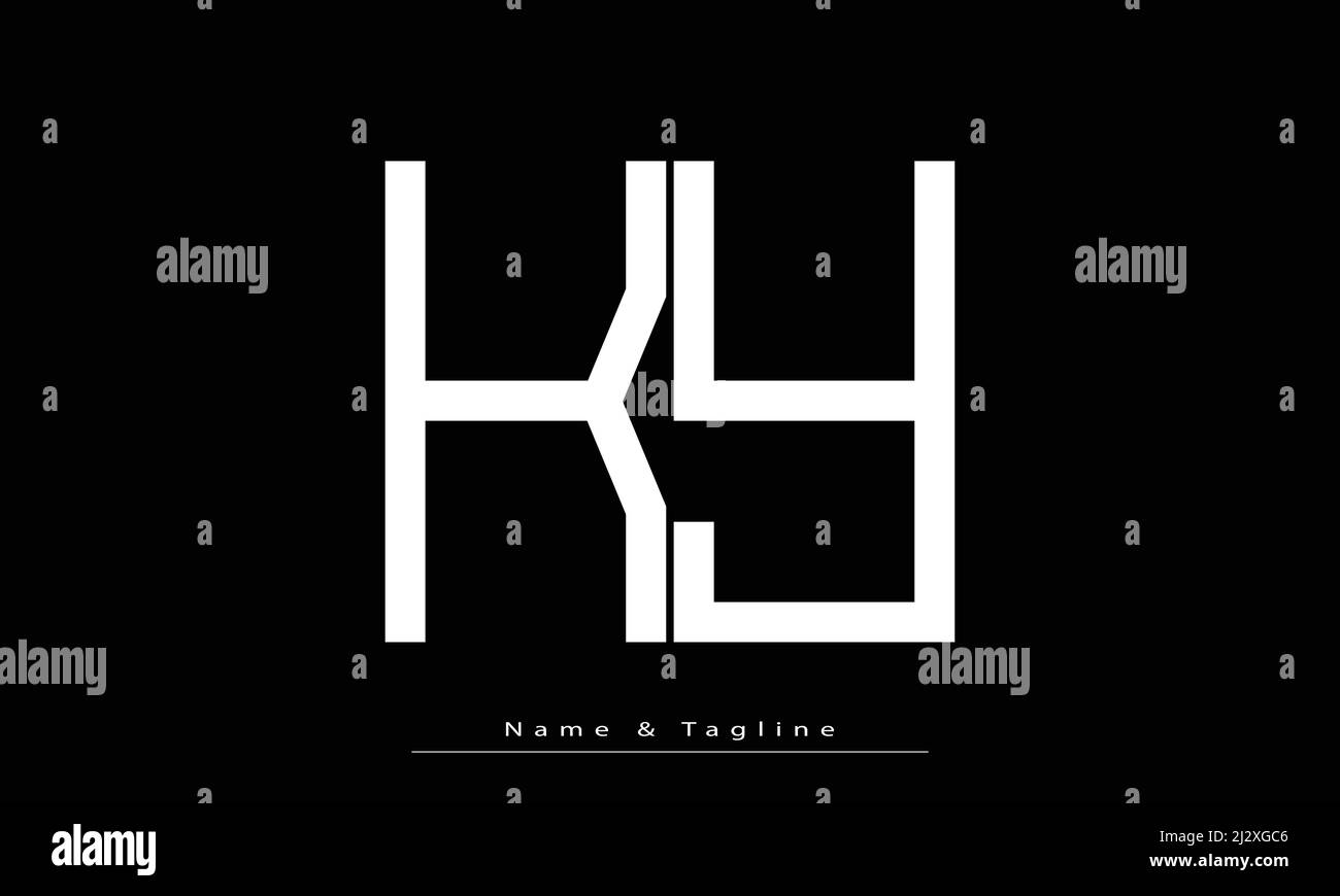 Alphabet letters Initials Monogram logo KY , YK Stock Vector Image ...