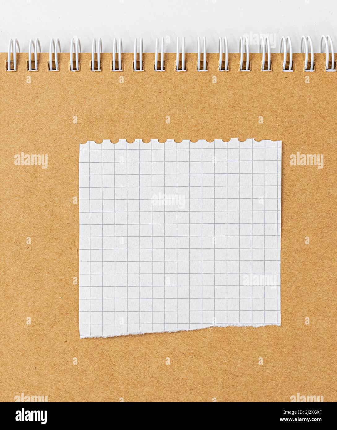 Craft sheet notebook background Stock Photo - Alamy