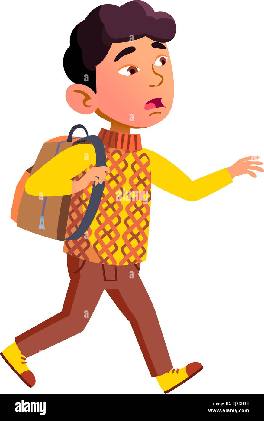 School track kid Stock Vector Images - Alamy