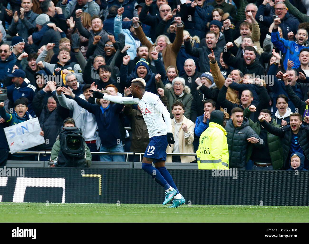 London, England - APRIL 03: Tottenham Hotspur's Emerson Royal ...
