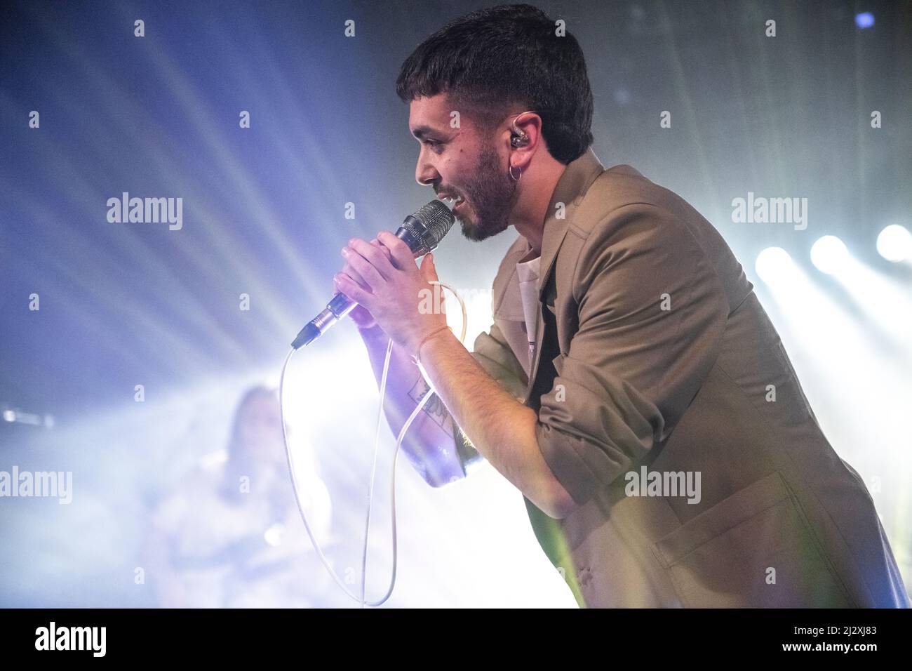 Ginestà performing at Sala Apolo, Barcelona 31 Mar. 2022. Photographer ...