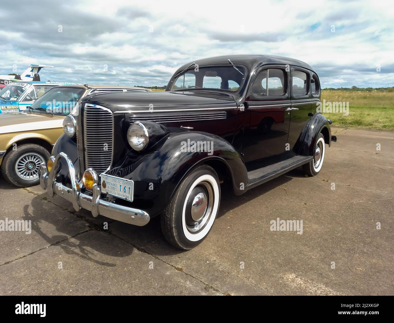 Moron, Argentina - Mar 26, 2022 - black vintage Chrysler Dodge Series ...