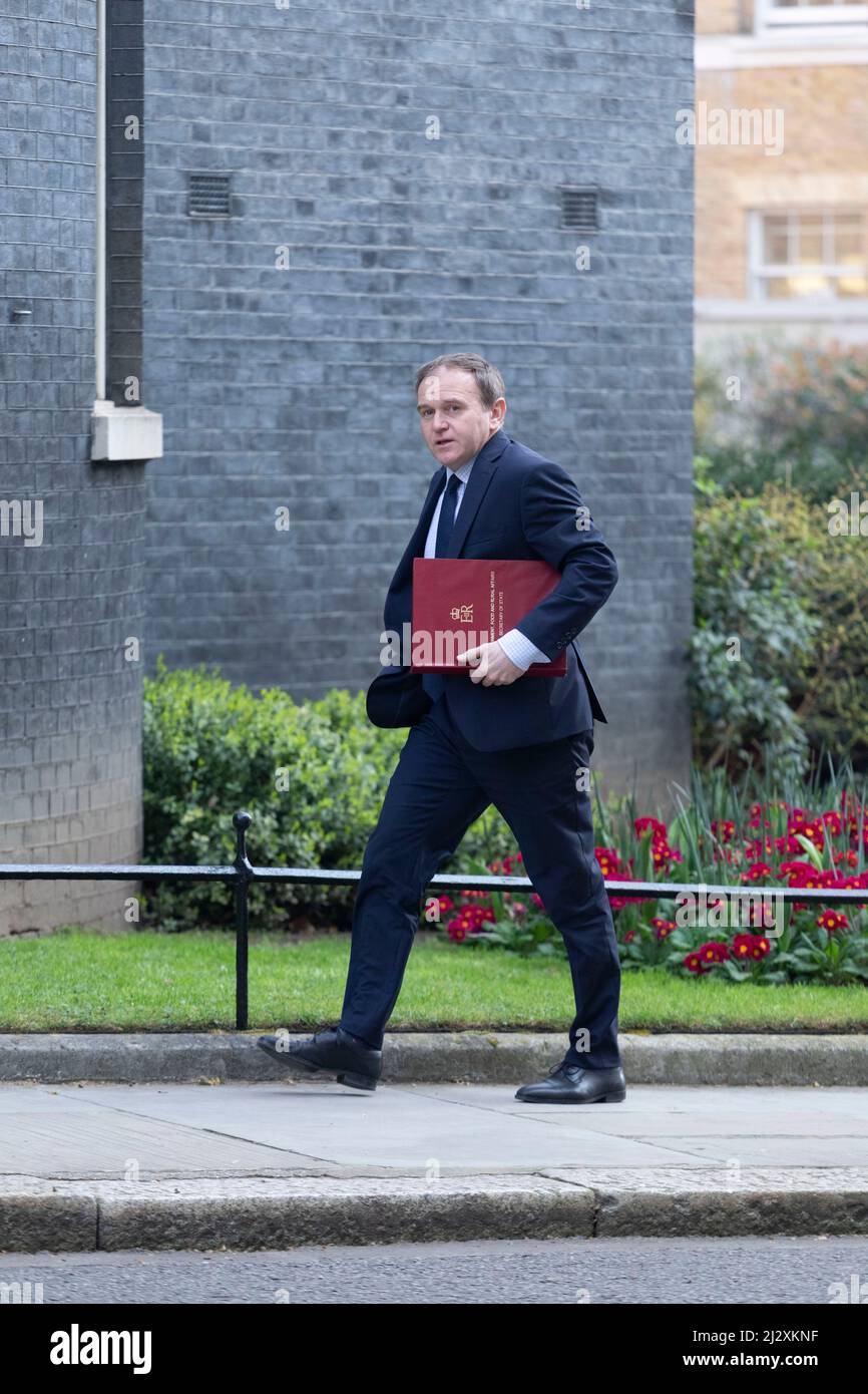 George eustice meeting hi-res stock photography and images - Alamy