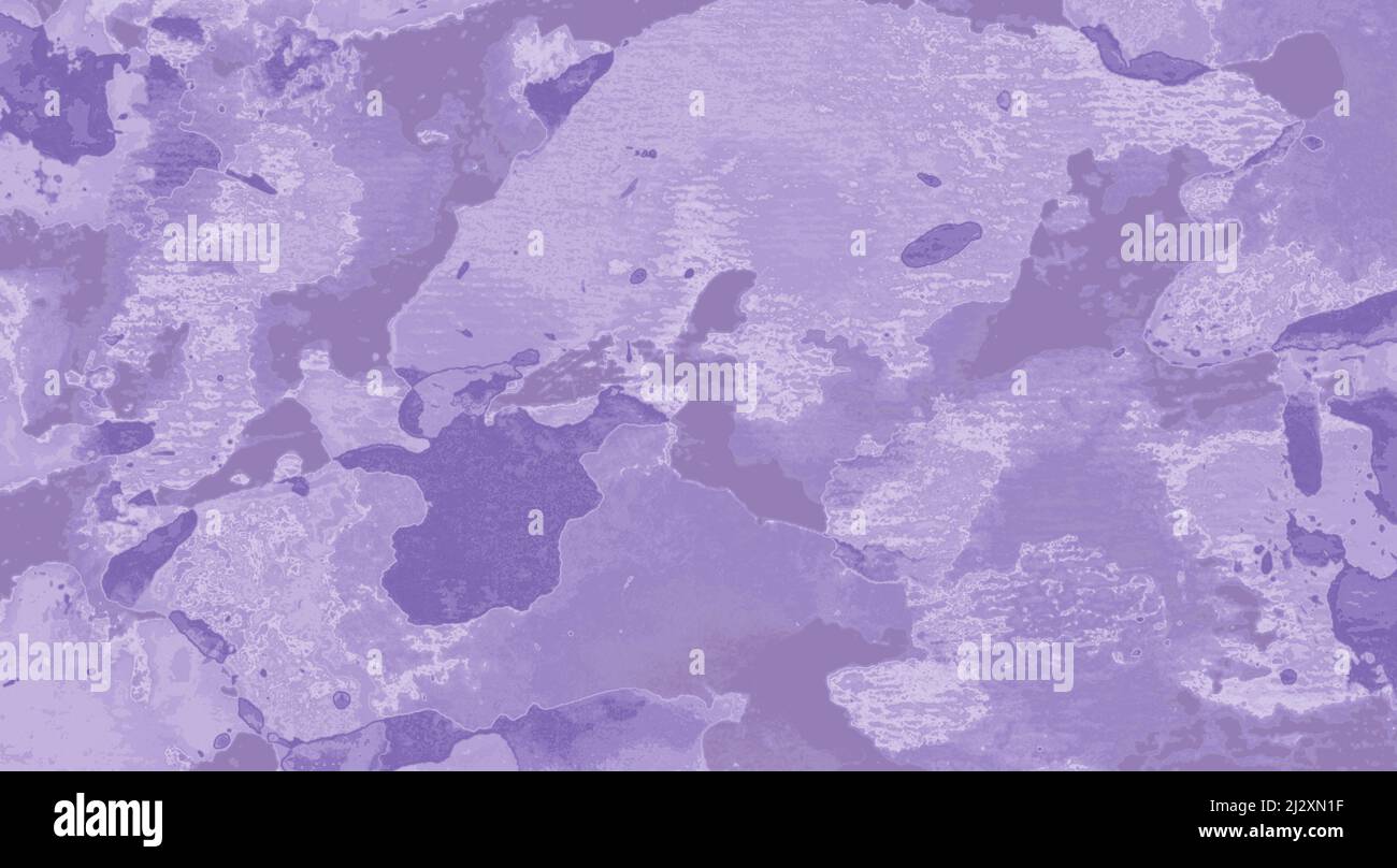 Abstract grunge concrete background with blurred purple color spots ...