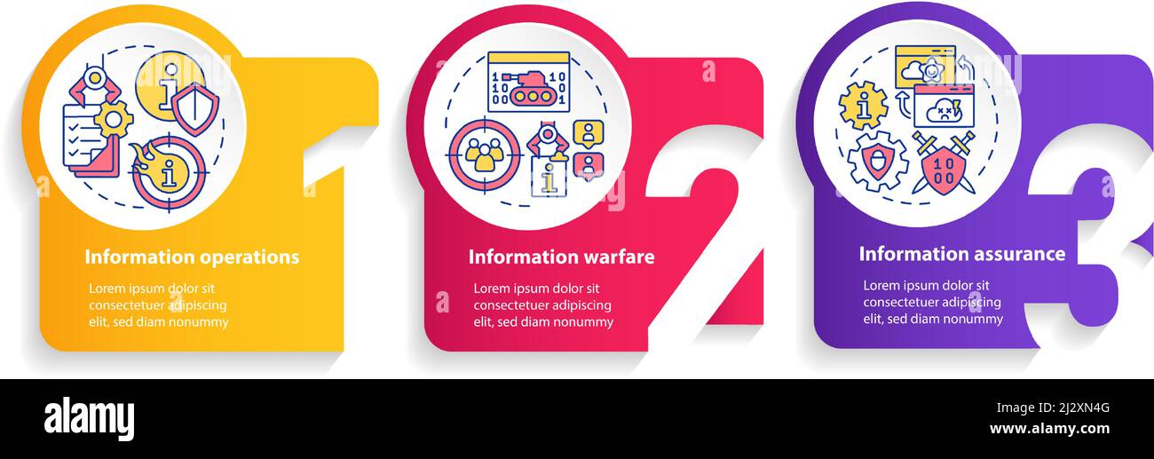 Basic features circle infographic template Stock Vector Image & Art - Alamy