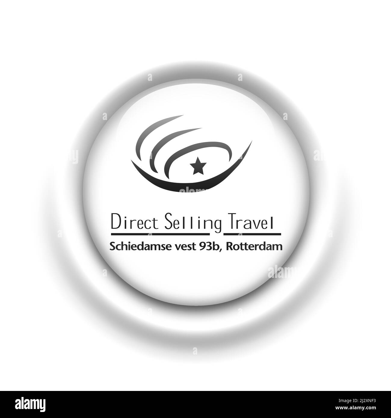 Direct Selling Travel logo Stock Photo - Alamy