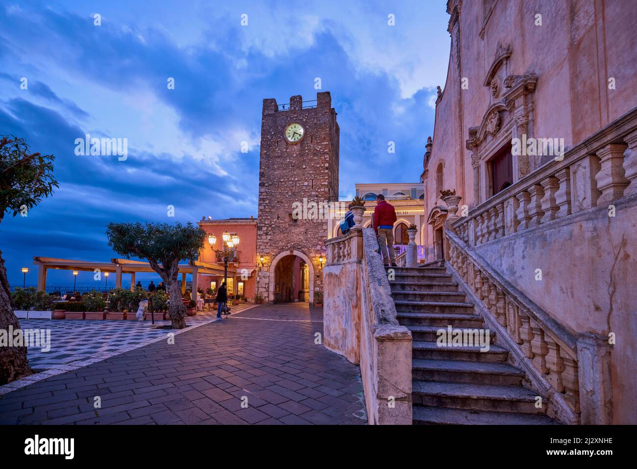 Taormina, Sicily - Italy - March 19, 2022: Pictures of the streets of ...