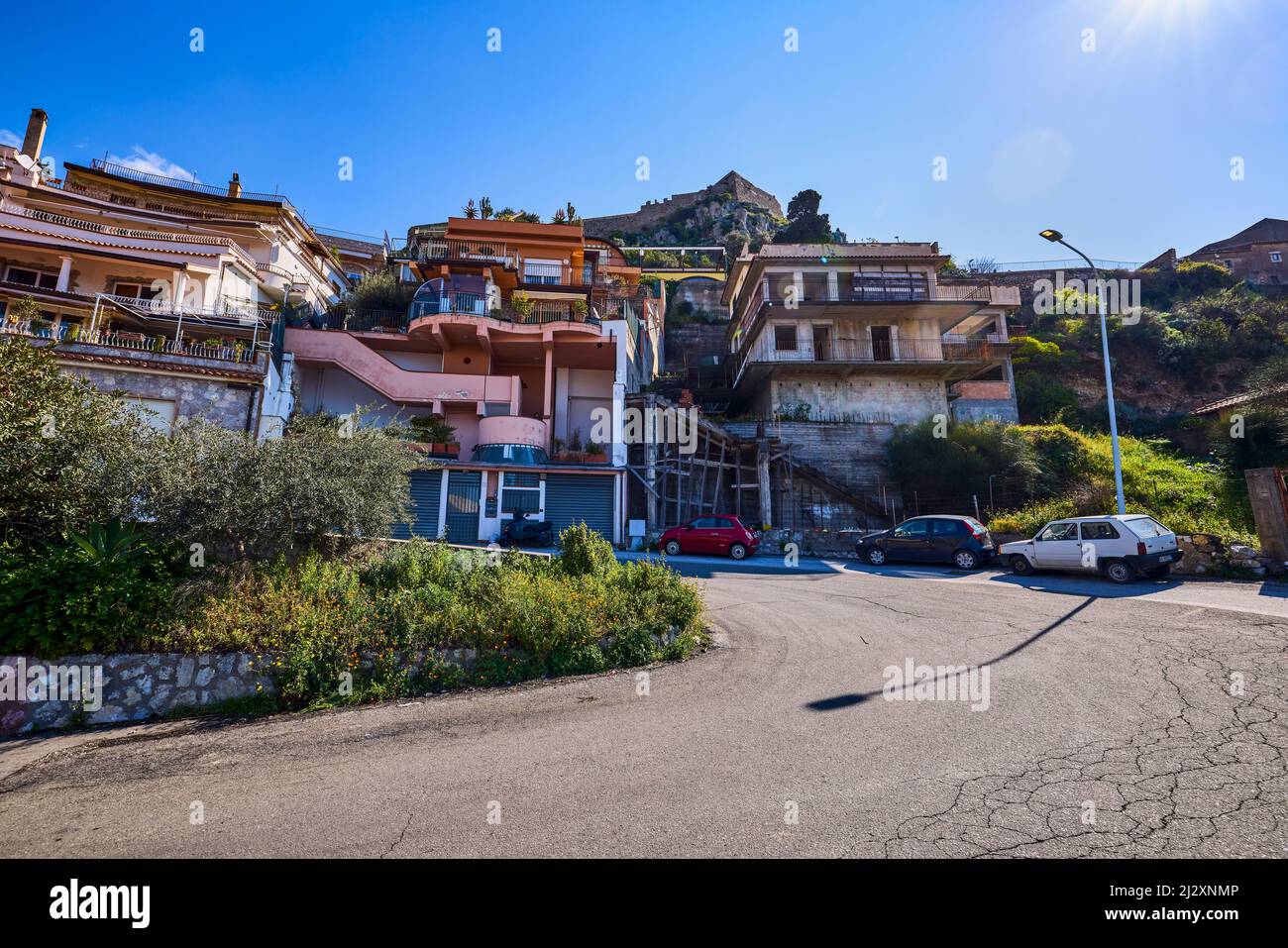 Taormina, Sicily - Italy - March 19, 2022: Pictures of the streets of ...
