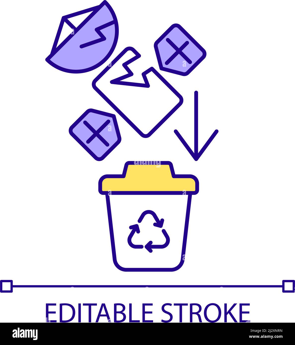 Space junk Stock Vector Images - Alamy