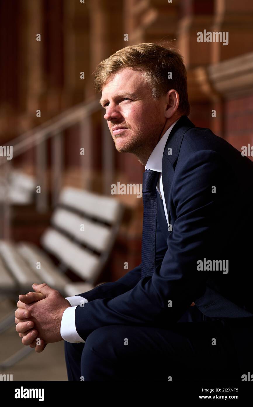 Middlesex's Sam Robson during a photocall at Lord's, London. Picture ...