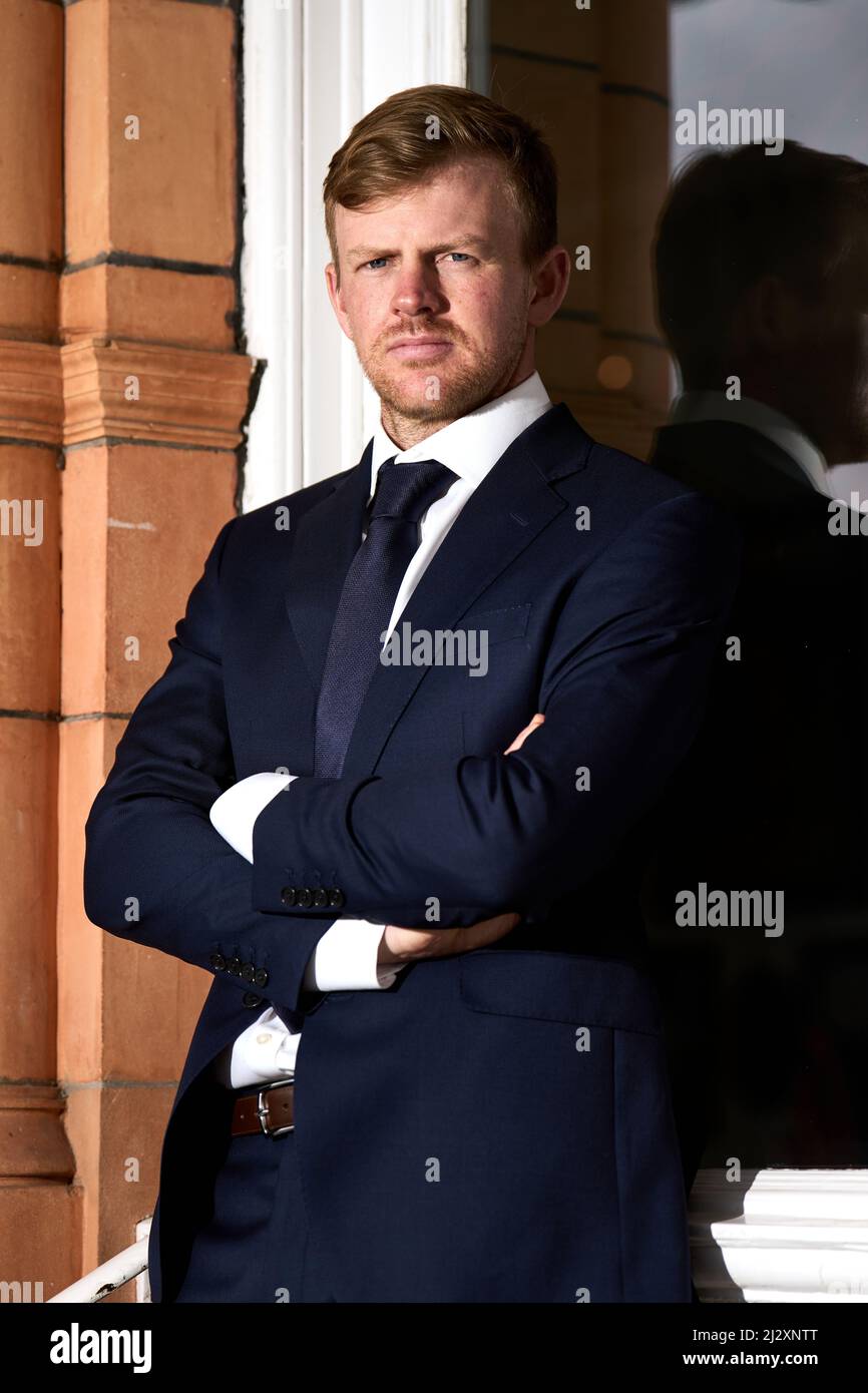 Middlesex's Sam Robson during a photocall at Lord's, London. Picture ...