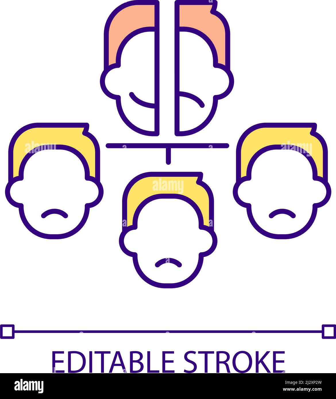 Skepticism symbol Stock Vector Images - Alamy