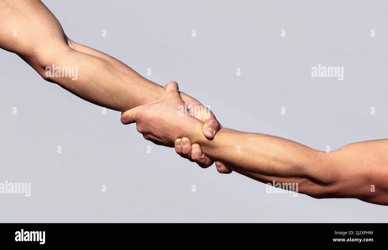 Helping hand concept and international day of peace, support. Helping ...