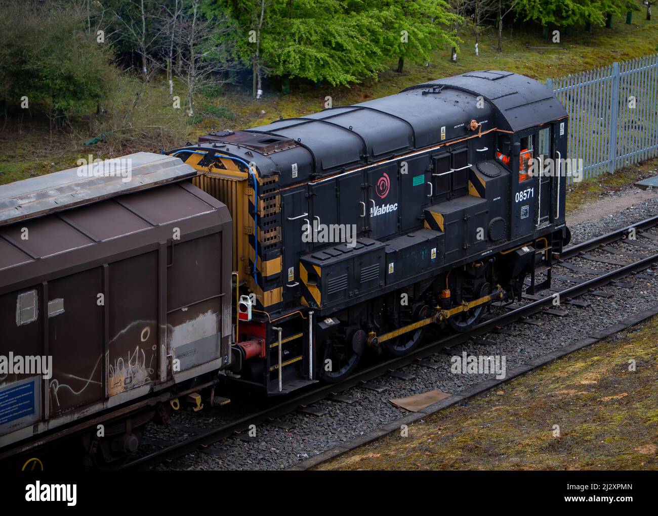 Wabtec Class 08 - 08571, operated by Malcolm Rail on Shunting Duties at ...