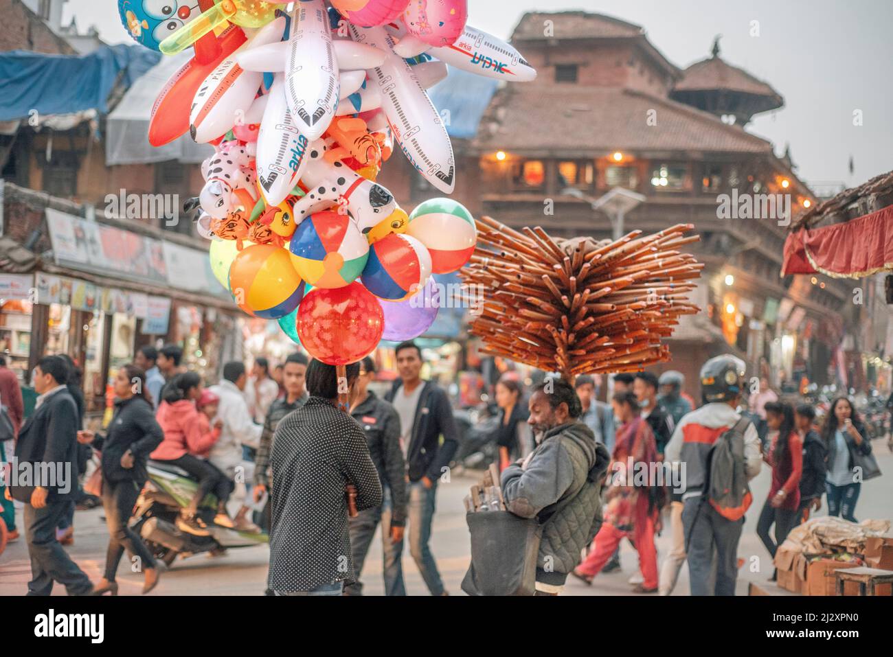 Daily life in Patan also known as Lalitpur, Kathmandu Valley, Nepal ...