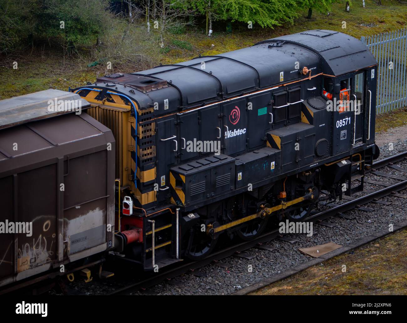 Wabtec Class 08 - 08571, operated by Malcolm Rail on Shunting Duties at ...