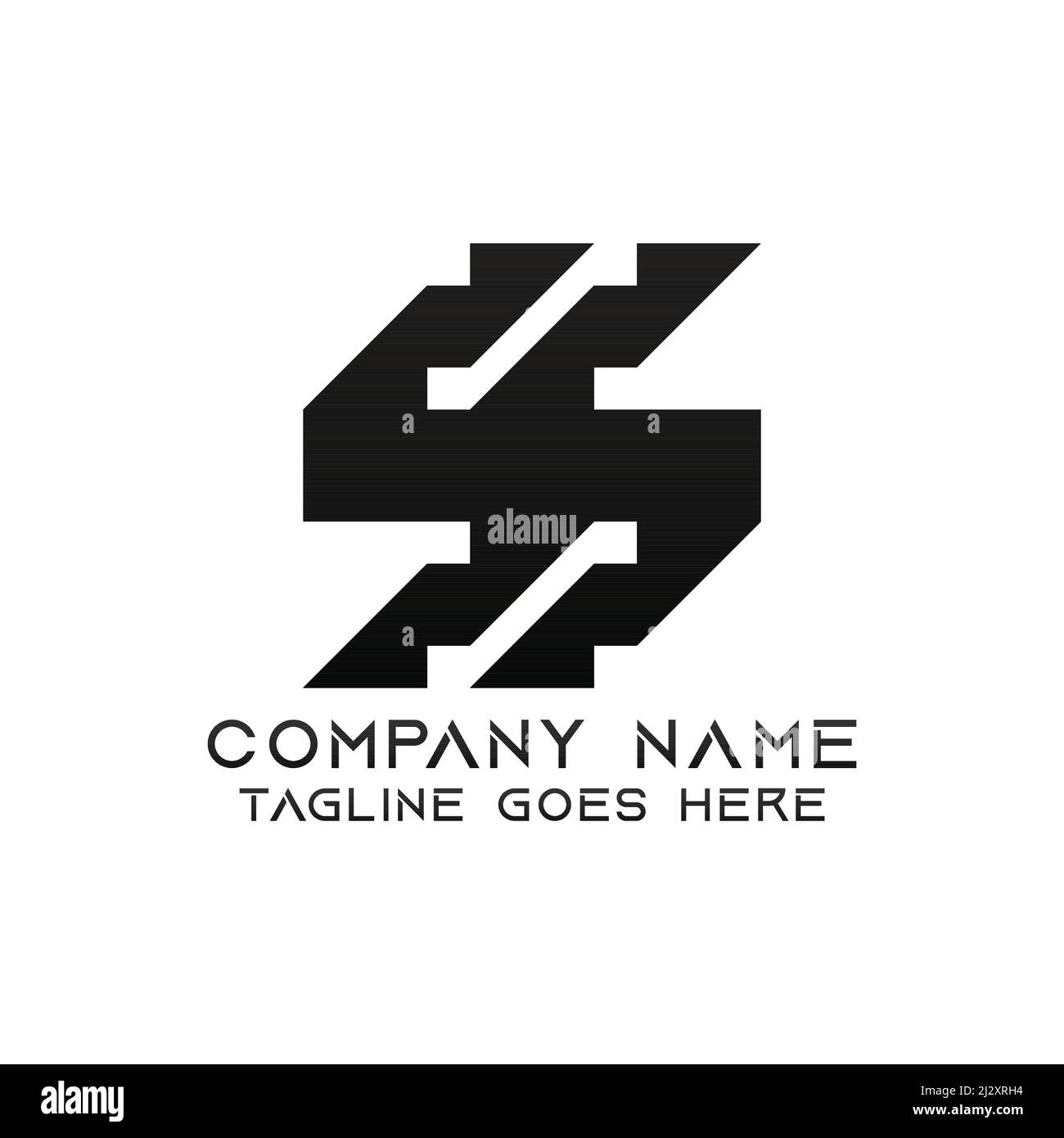 Letter SS logo design template. This logo is very suitable for any kind ...