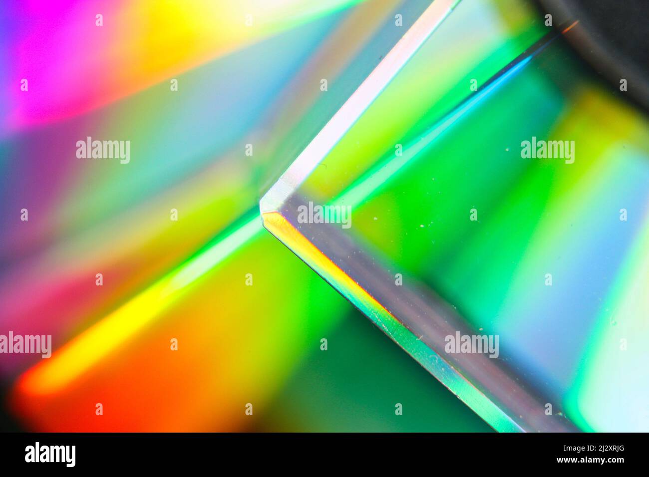 Refraction of light with different colours Stock Photo - Alamy