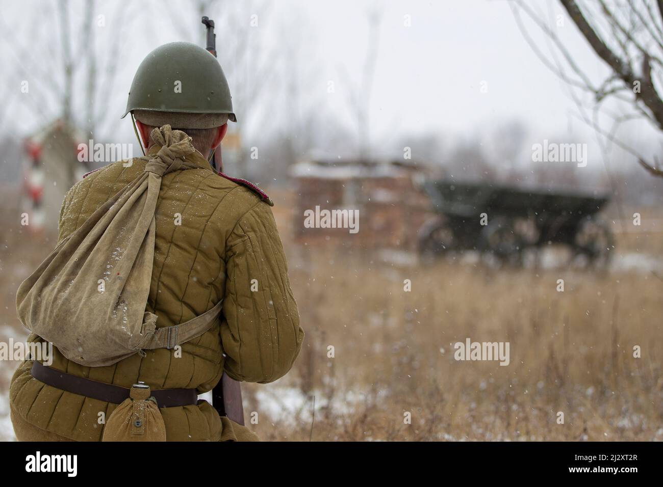 German soldier stands in hi-res stock photography and images - Alamy