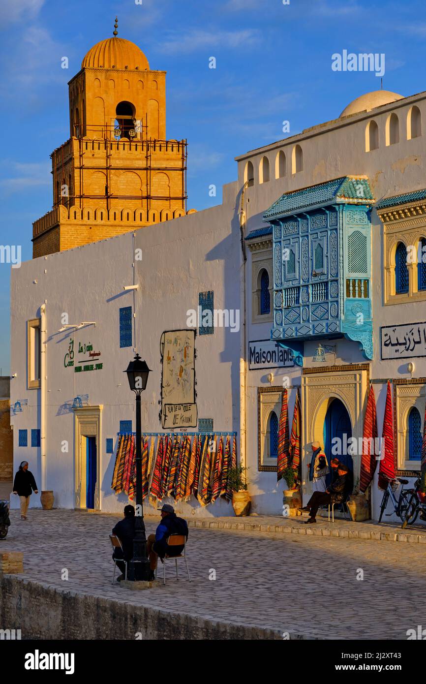 Tunisia, Kairouan, holy city, listed as World Heritage by UNESCO, the ...