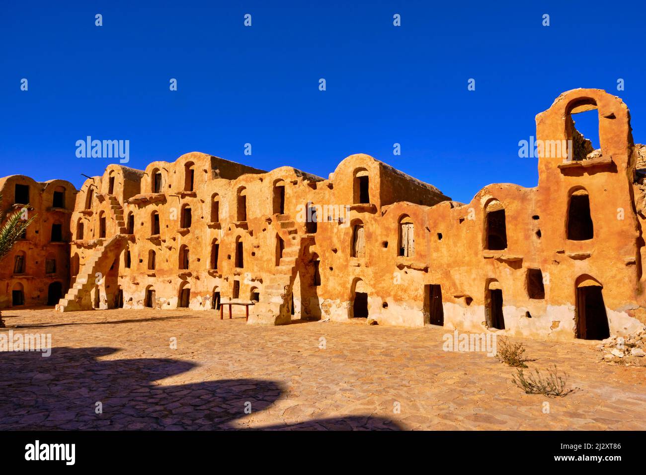 Tunisia, Tataouine Governorate, Ksar Ouled Soltane, old fortress and ...