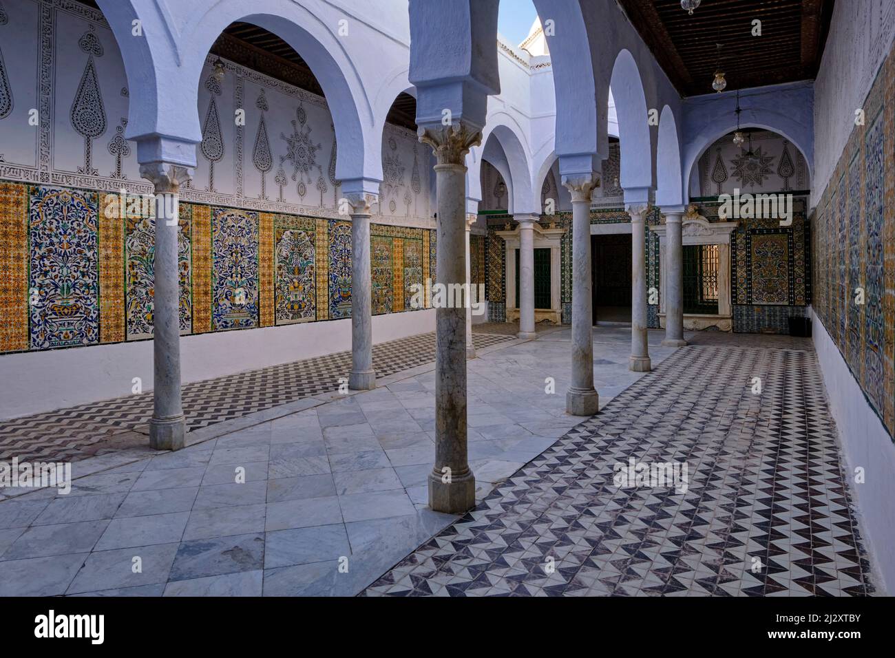 Tunisia, Kairouan, holy city, listed as World Heritage by UNESCO, the ...