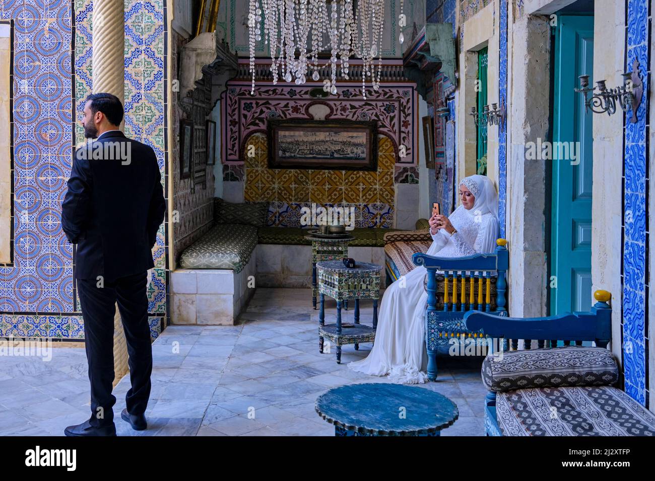 Tunisia, Sousse, medina listed as World Heritage by UNESCO, Dar Essid ...