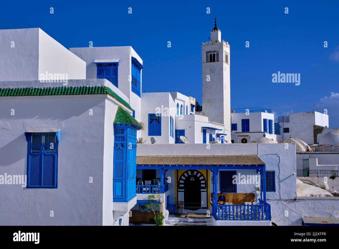 Tunisia, Tunis region, Sidi Bou Said village Stock Photo - Alamy