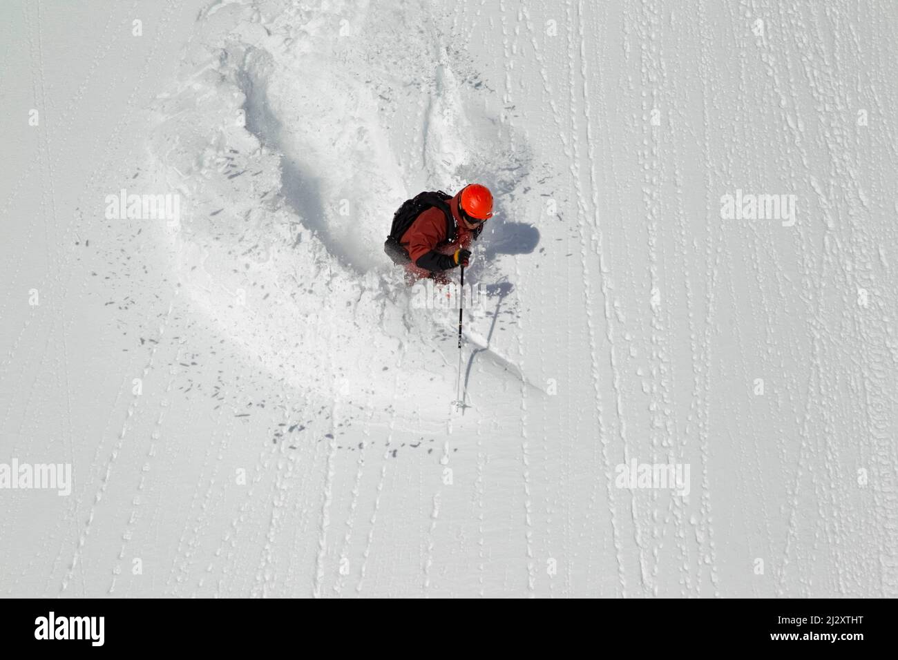 Ski resort of Montgenevre (French Alp, south-eastern France): man ...