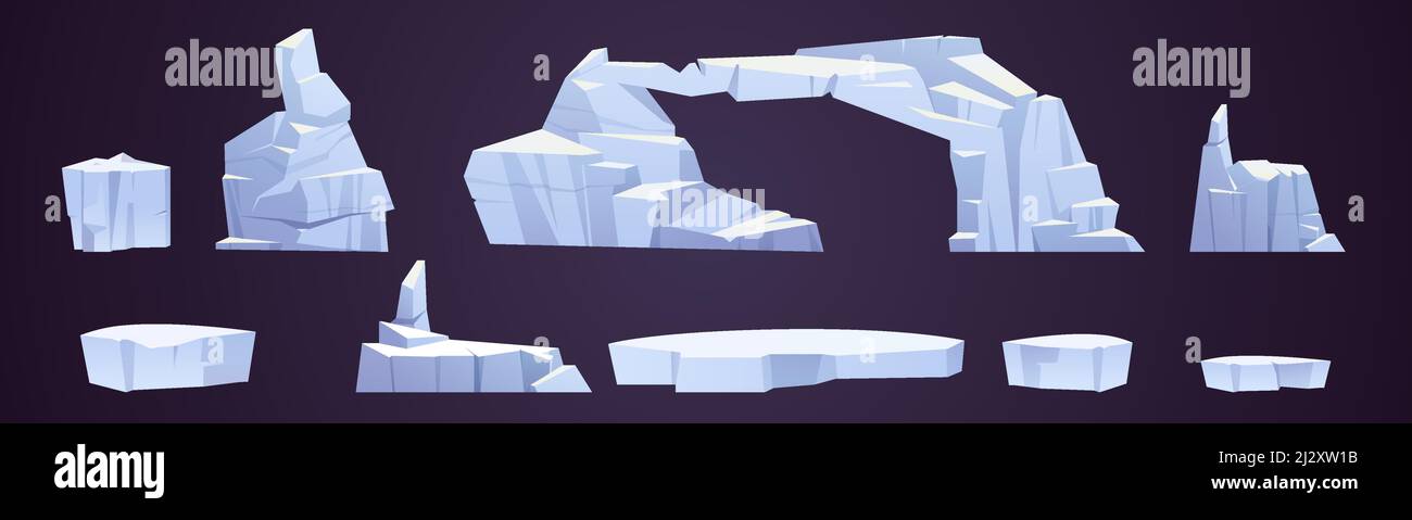 Glaciers e Stock Vector Images - Alamy