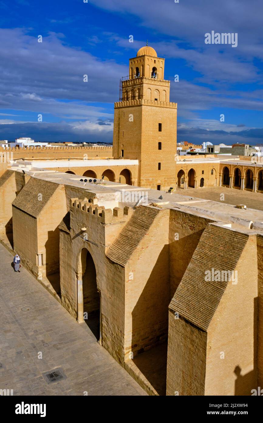Tunisia, Kairouan, holy city, listed as World Heritage by UNESCO, the ...