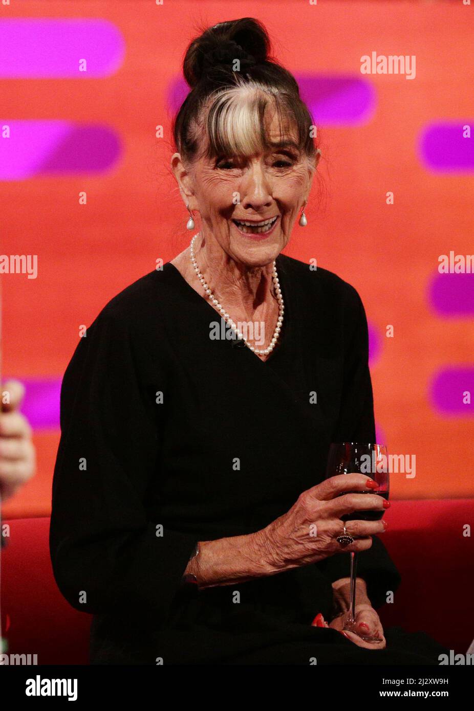 File photo dated 08/02/15 of actress June Brown during filming of a ...