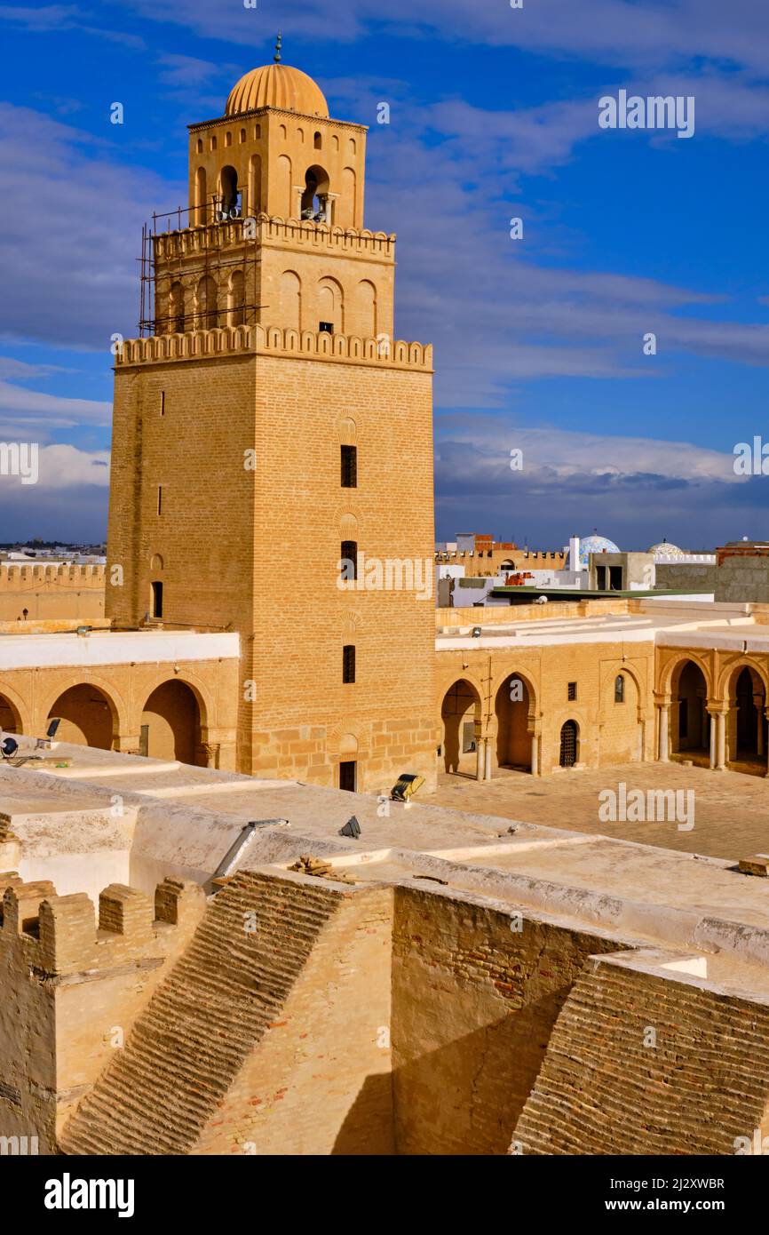 Tunisia, Kairouan, holy city, listed as World Heritage by UNESCO, the ...