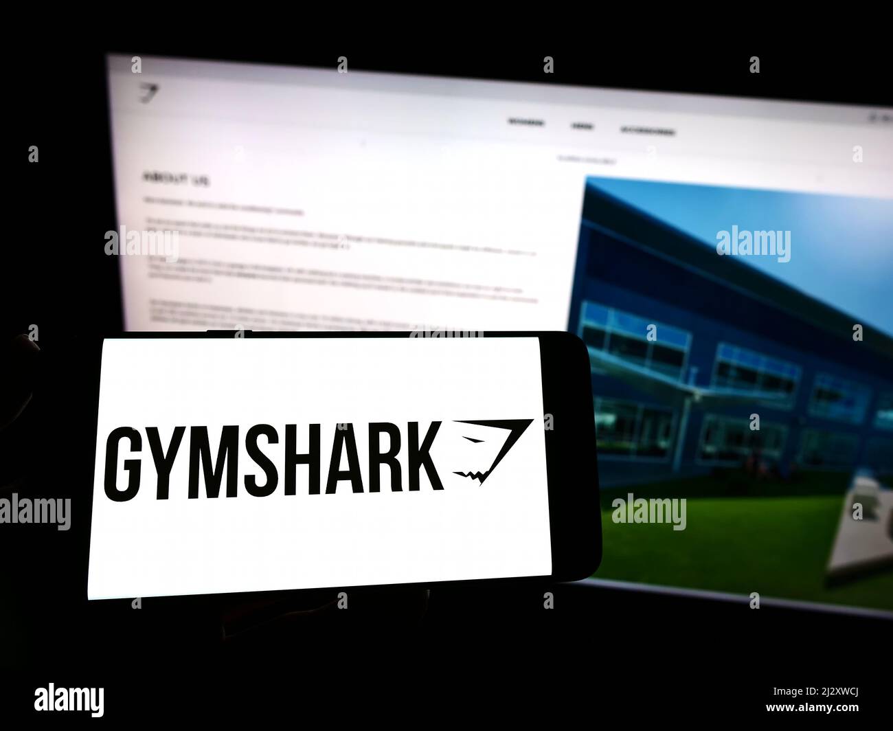 Gymshark logo hi-res stock photography and images - Alamy