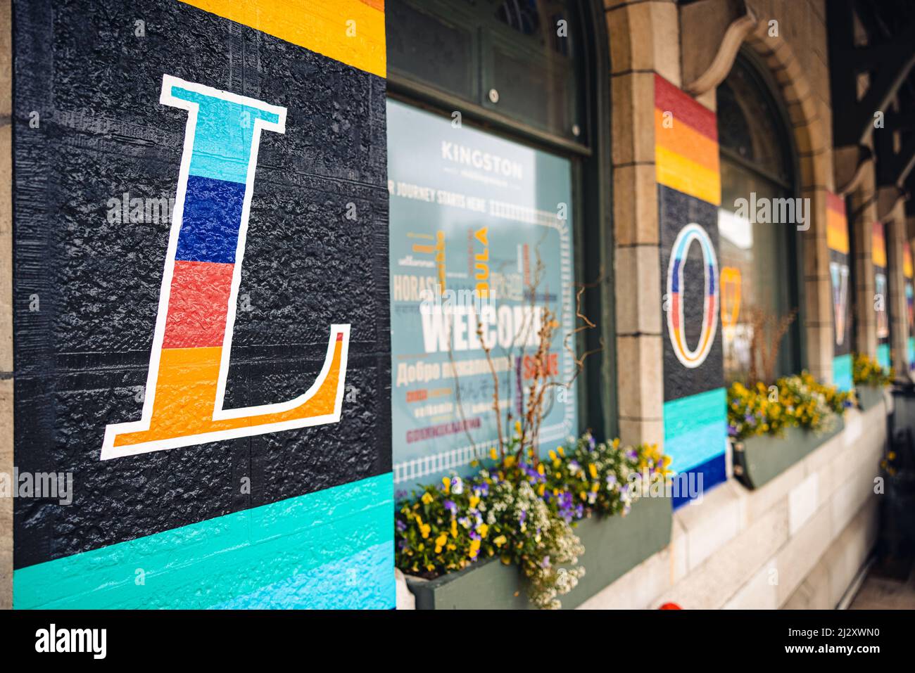 Love building hi-res stock photography and images - Alamy