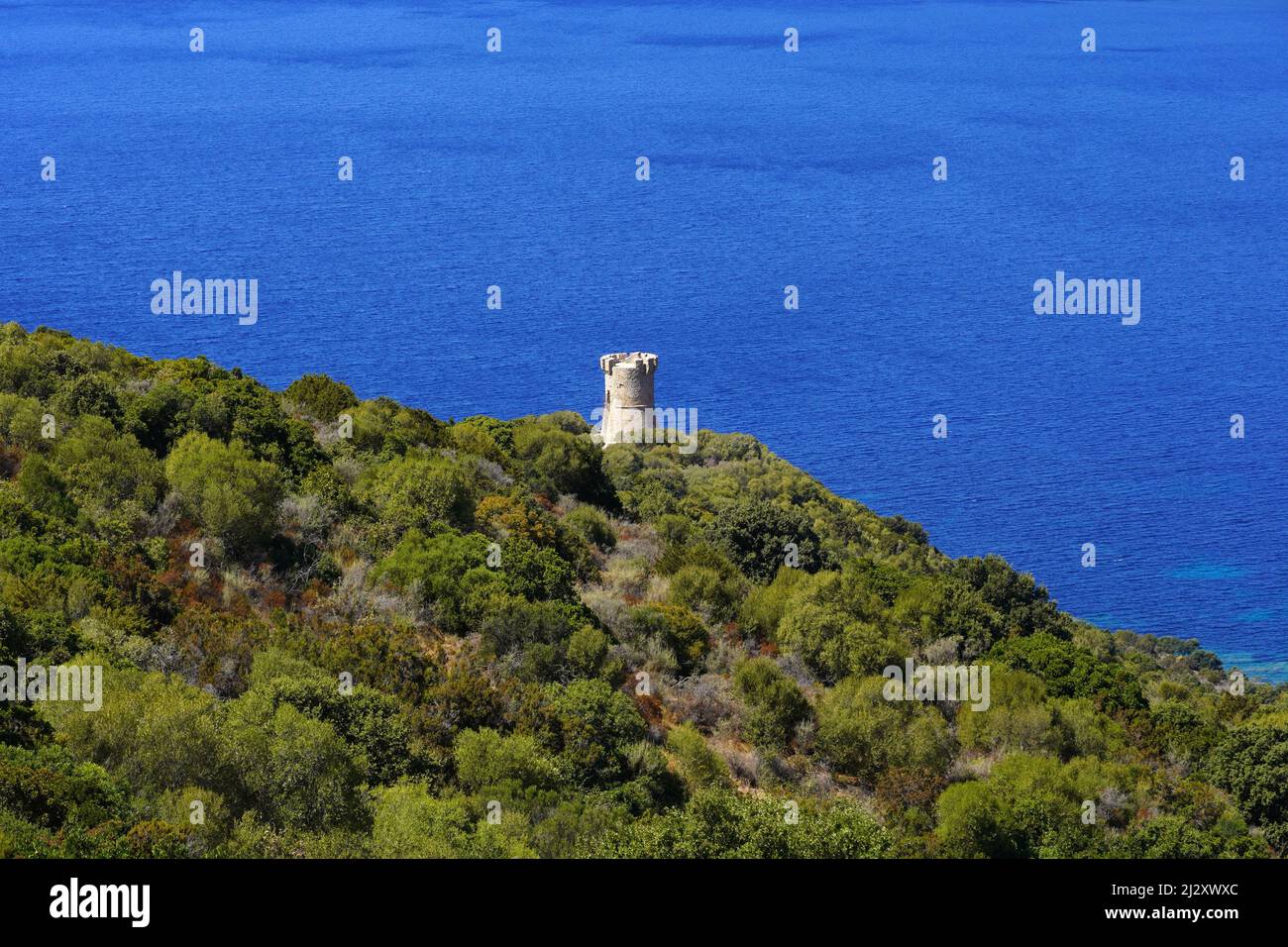 Serra-di-Ferro, southern Corsica: the Capanella Genoese Watchtower ...