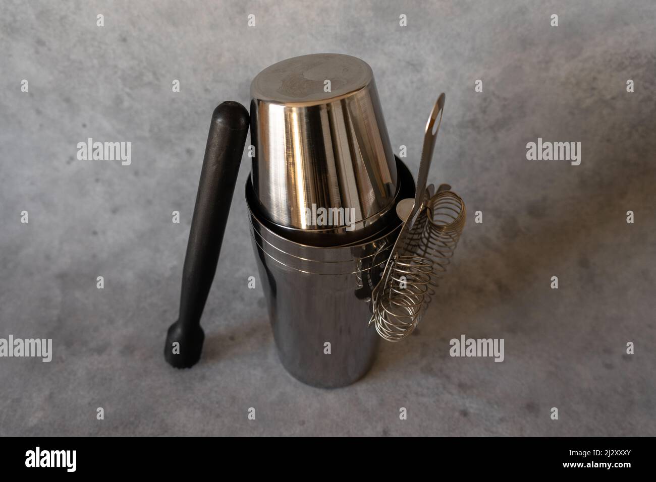Cocktail making set hi-res stock photography and images - Alamy