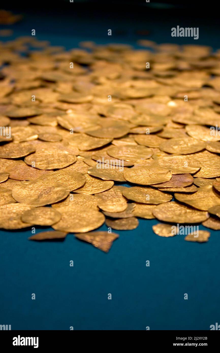 Hoard coins hi-res stock photography and images - Alamy