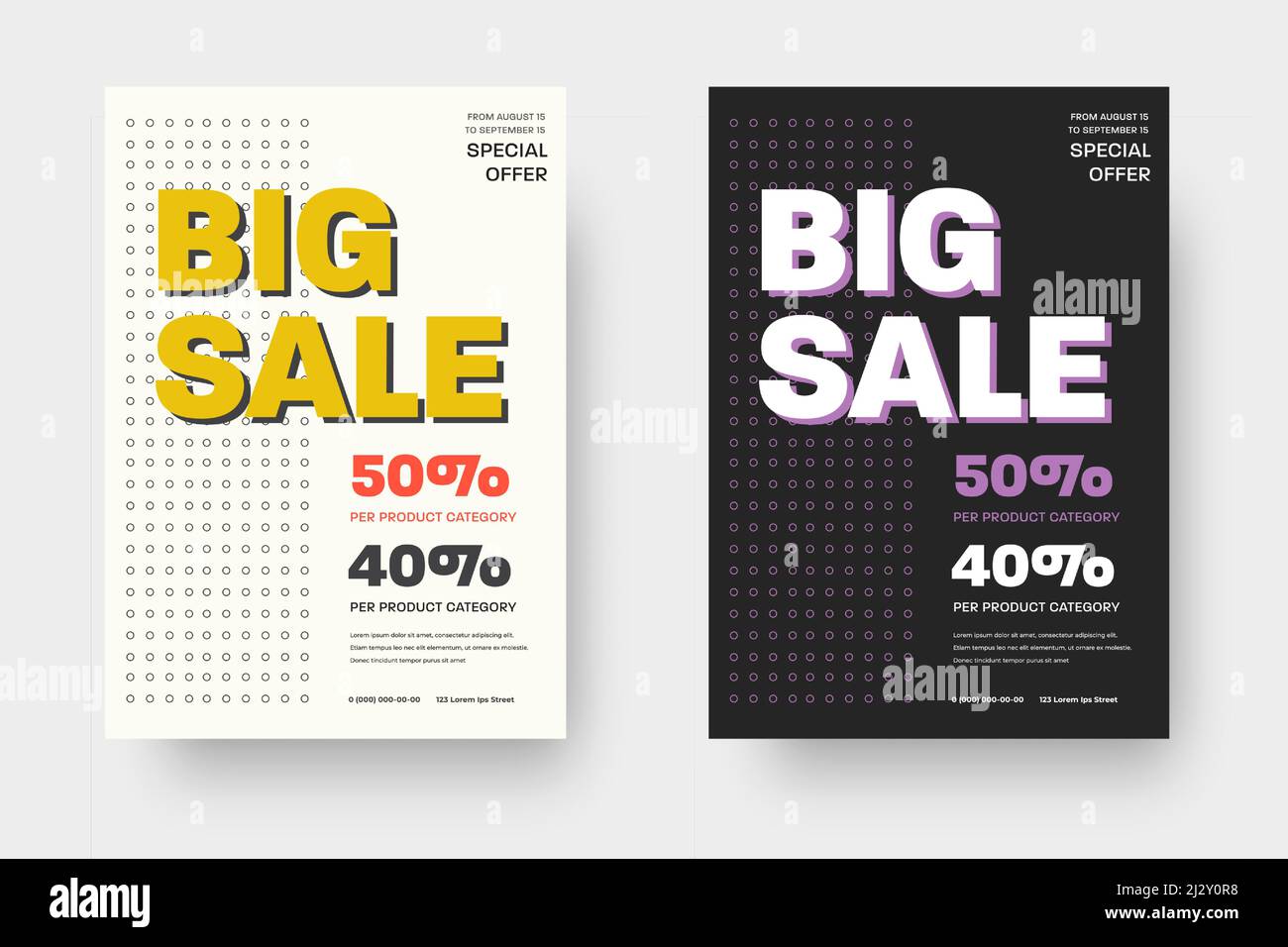 Mega posters Stock Vector Images - Alamy