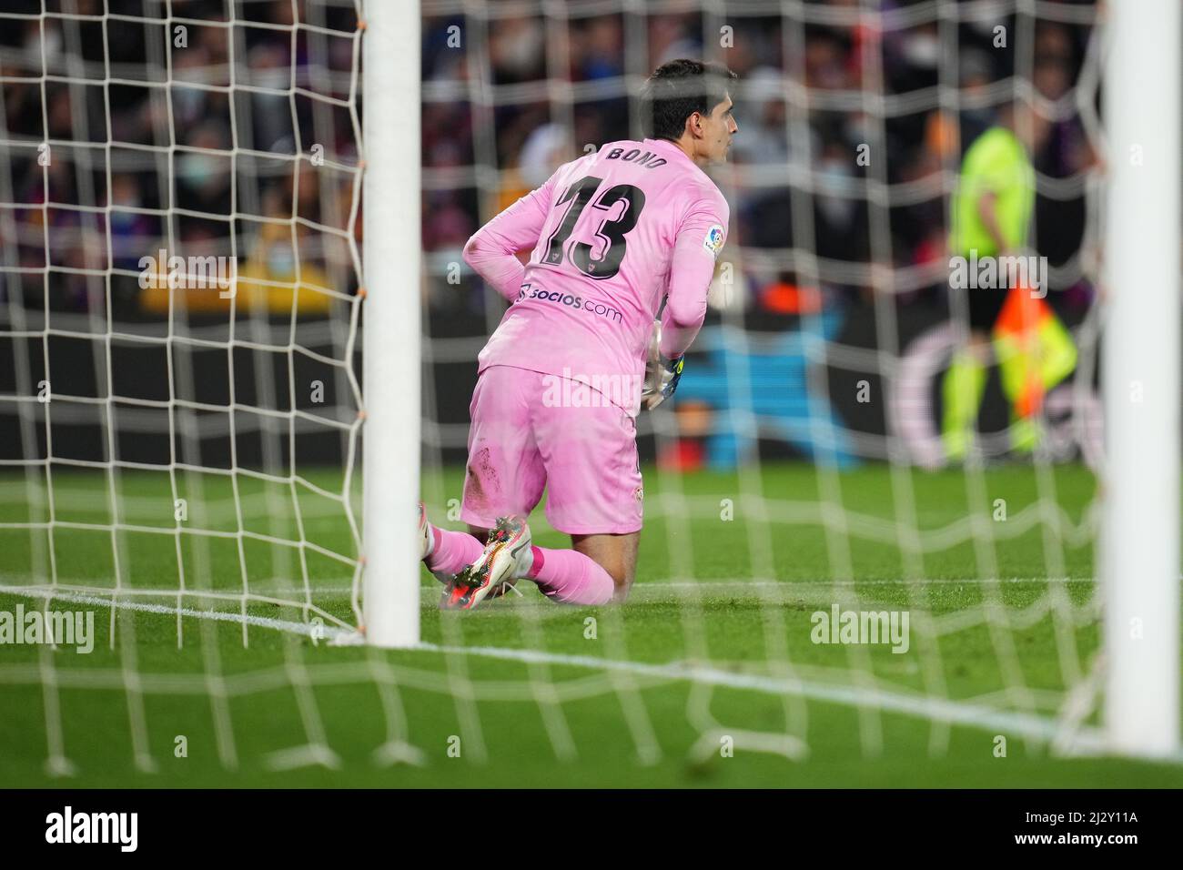 Yassine Bounou Bono of Sevilla FC during the La Liga match between FC ...