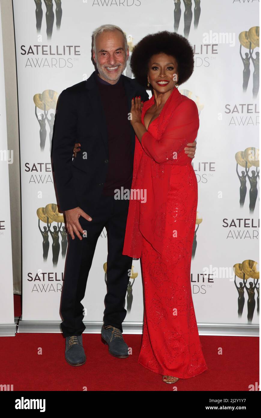 Jonathan Howard, Jenifer Lewis 04/02/2022 The 26th Annual Satellite ...