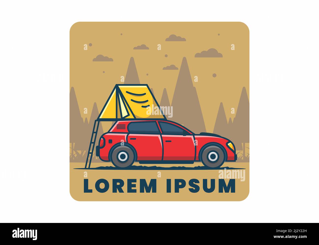 Bus traveler camping car Cut Out Stock Images & Pictures - Alamy