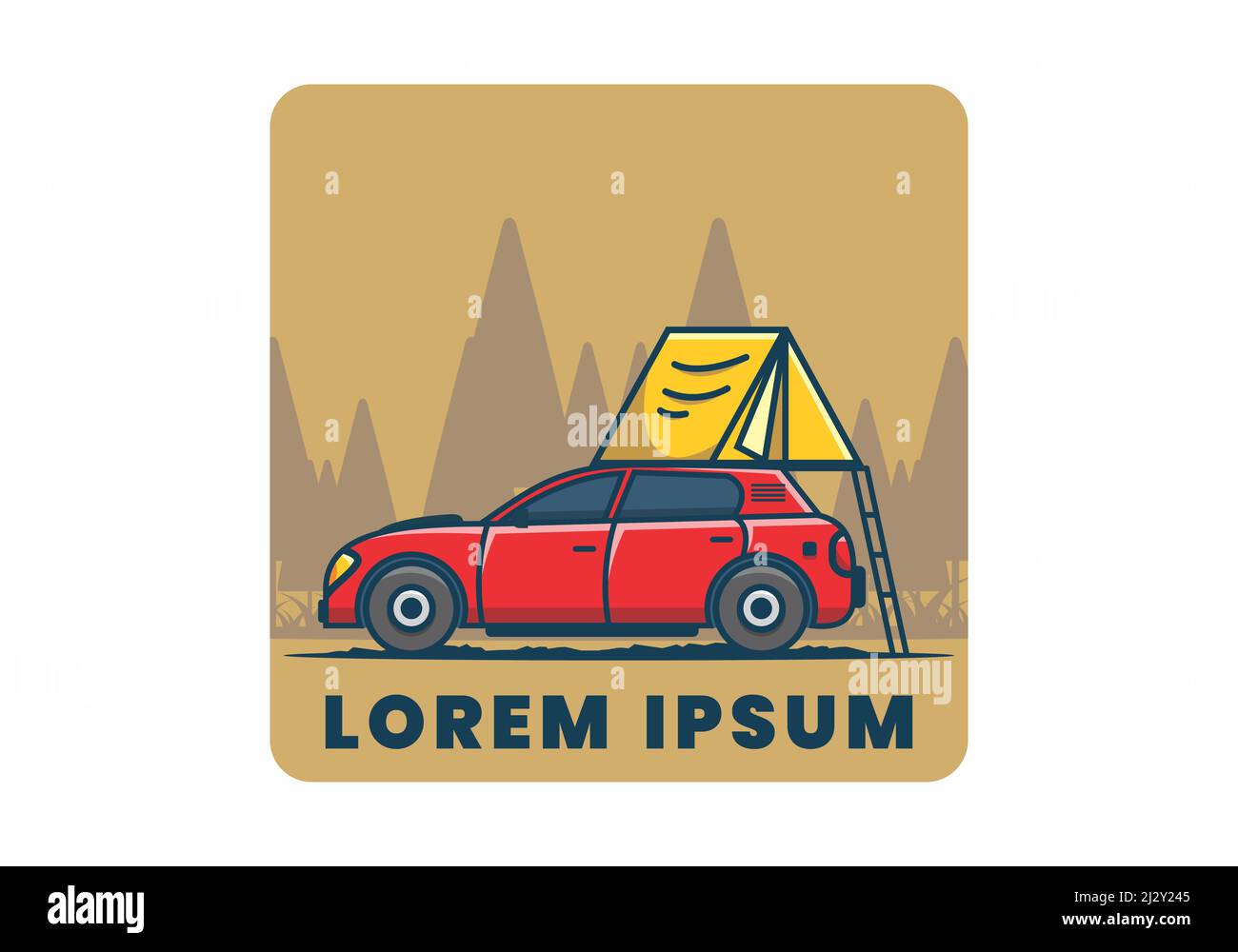 Bus traveler camping car Cut Out Stock Images & Pictures - Alamy