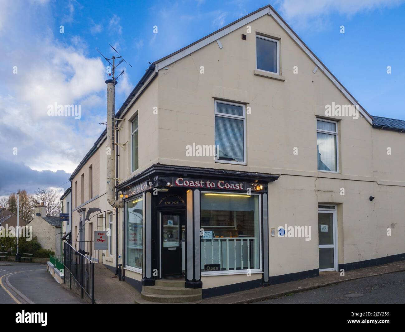 Fish chip kirkby stephen hi-res stock photography and images - Alamy