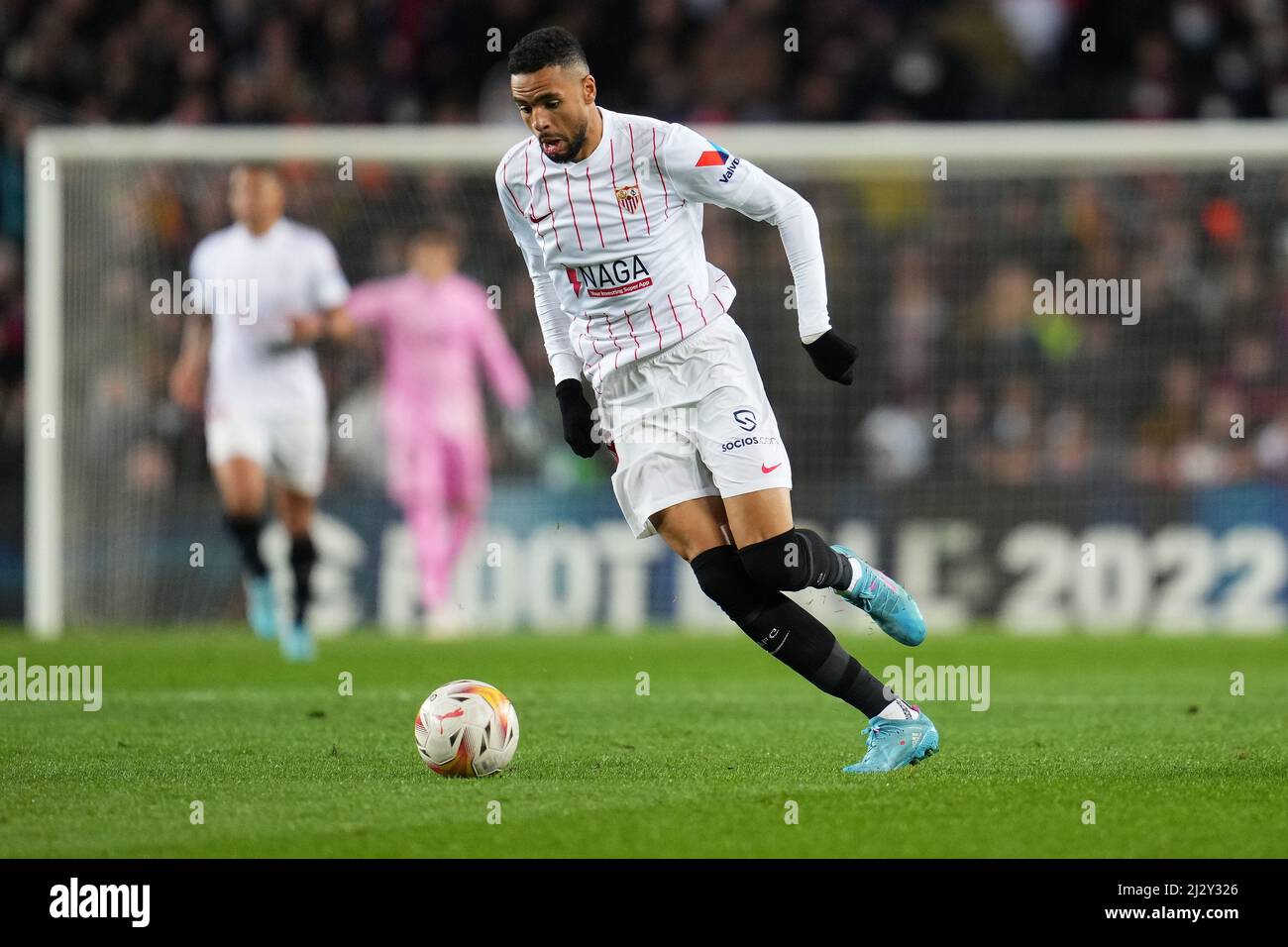 Youssef En-Nesyri of Sevilla FC during the La Liga match between FC ...