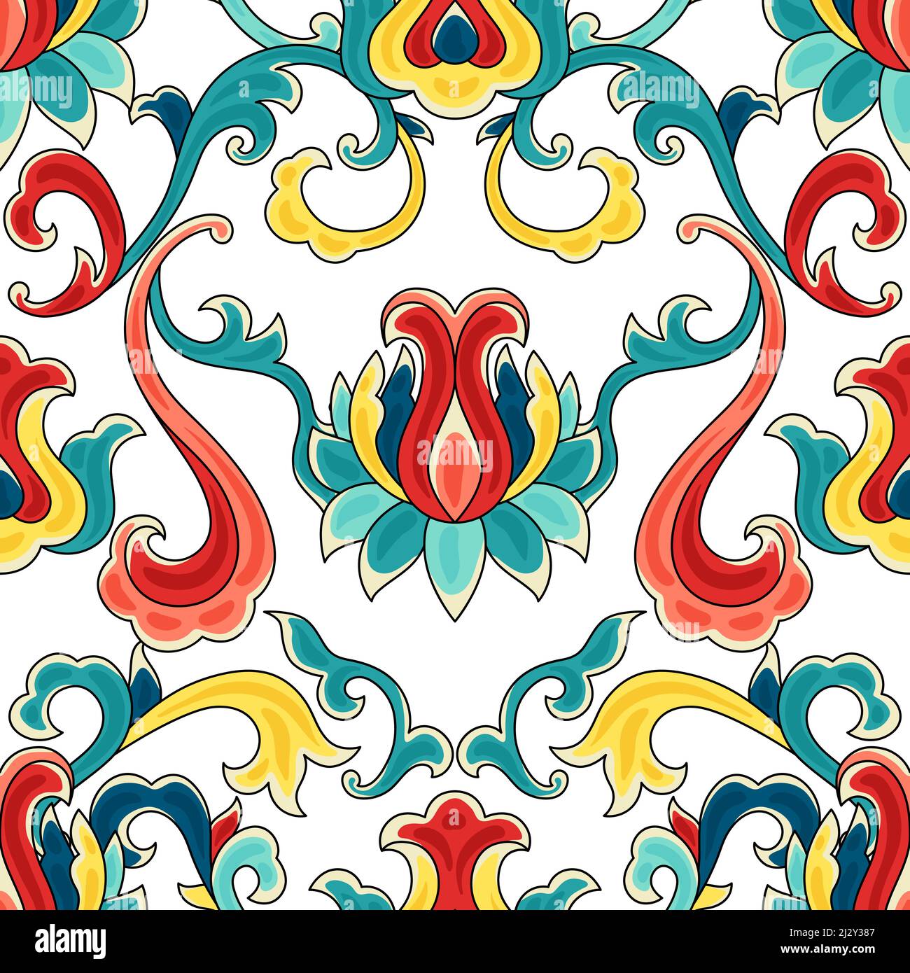 Ancient chinese porcelain pot Stock Vector Images - Alamy