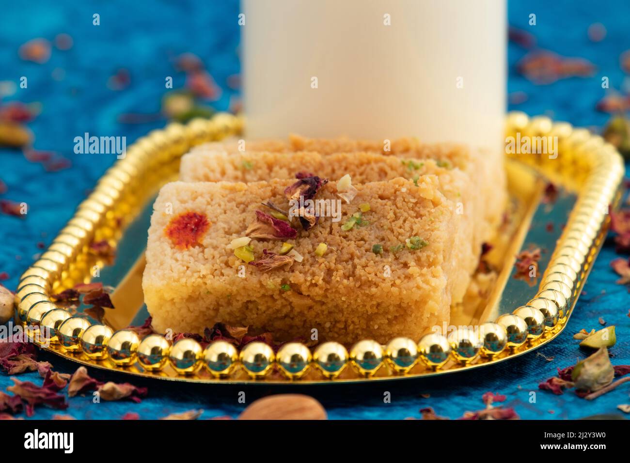 Milkcake Kalakand Burfi Or Alwar Ka Mawa Barfi Mithai Is Made Of Khoya ...