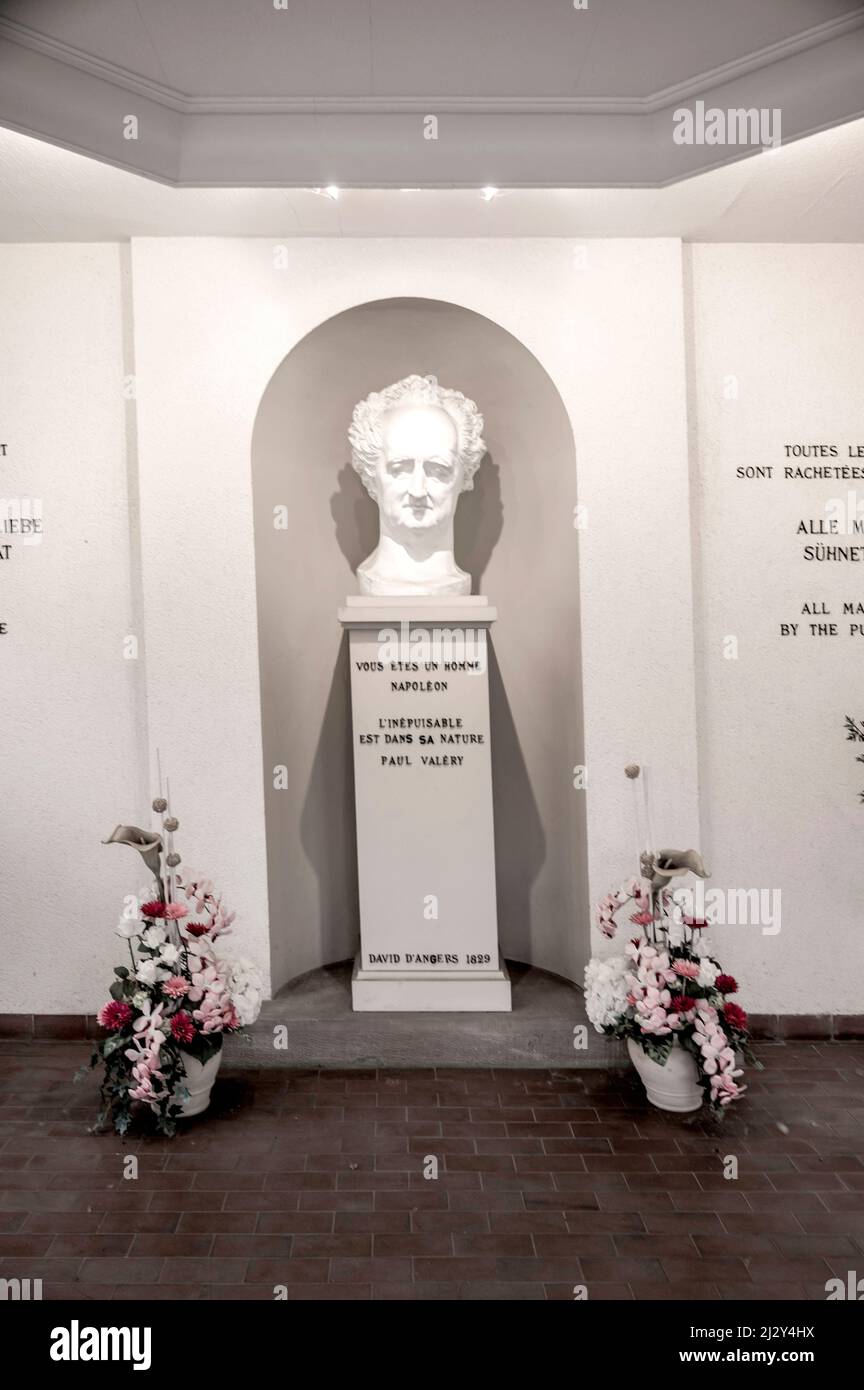 Sesenheim (Sessenheim Alsace, France): Goethe und Friedrike Brion Stock ...