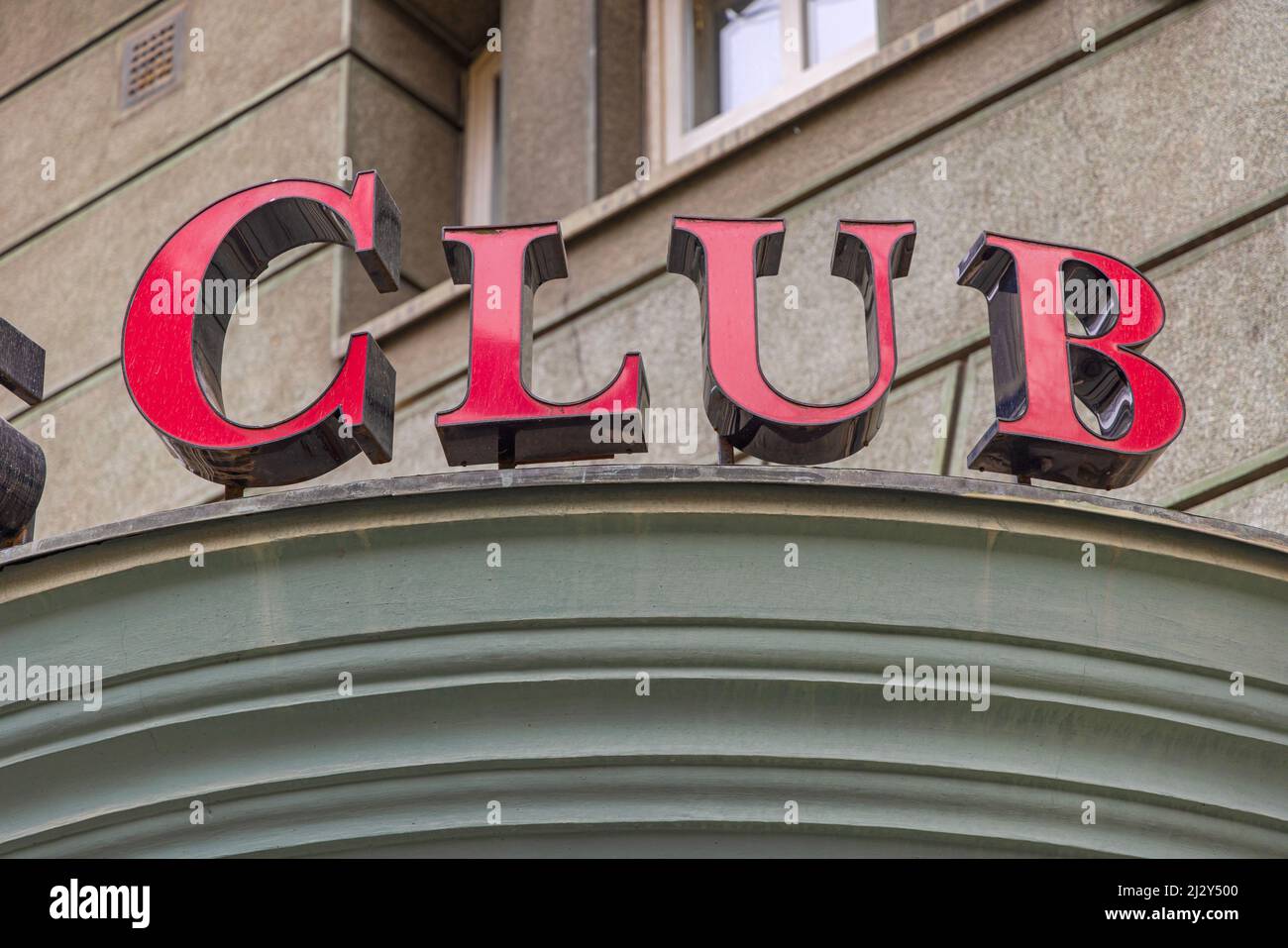 Red capital club hi-res stock photography and images - Alamy