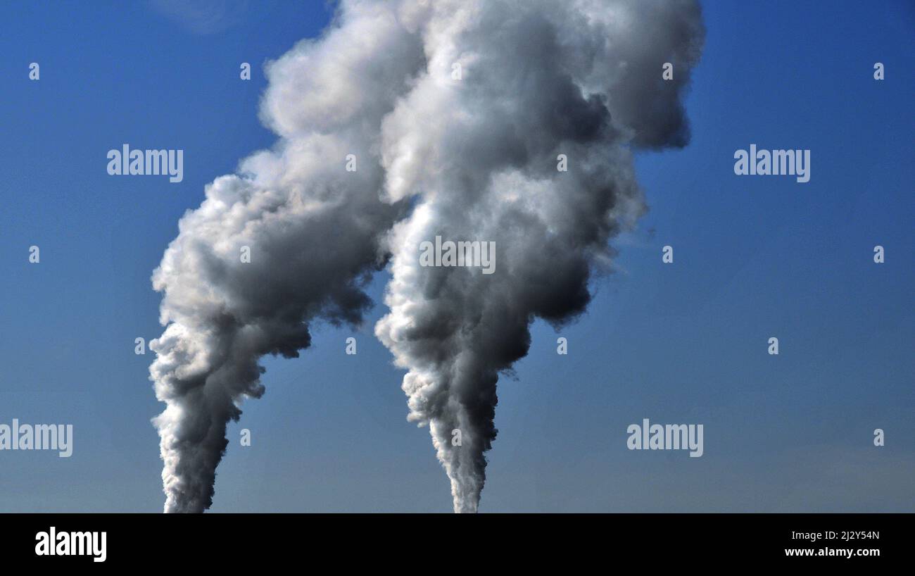 air pollution,, Paris France Stock Photo - Alamy